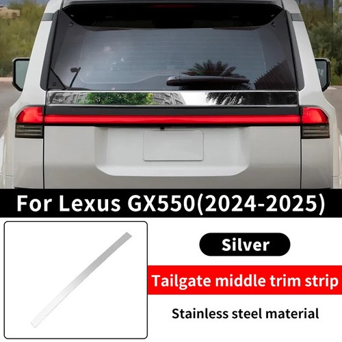 Stainless For 2024 2025 Lexus GX550 Rear Door Trunk Tail Light Edge ...