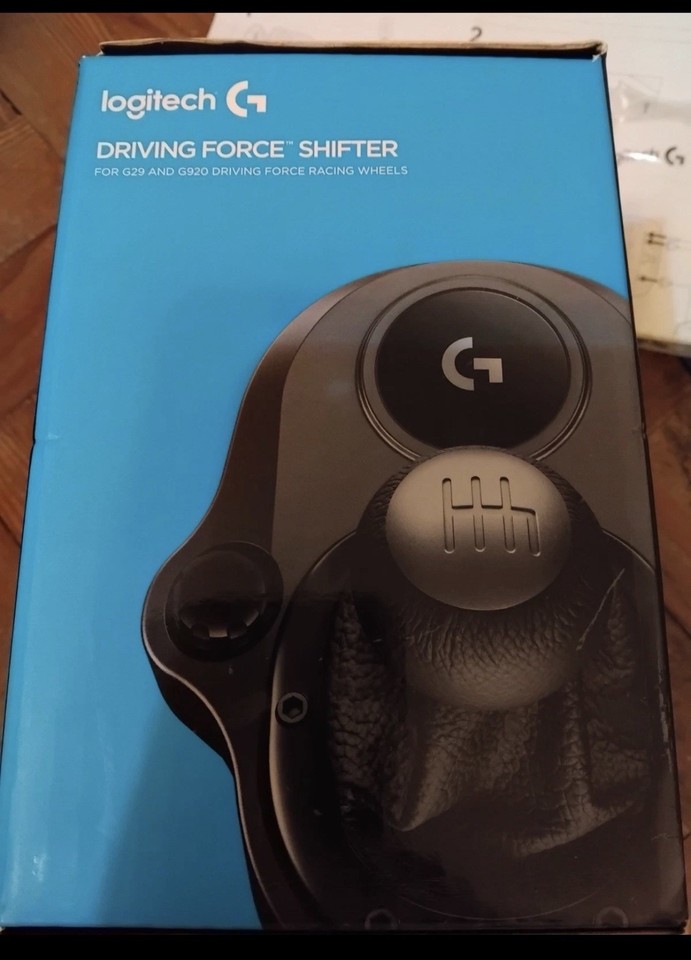 Logitech G29 Racing Steering Wheel And Pedal Set With Gearstick Boxed ...