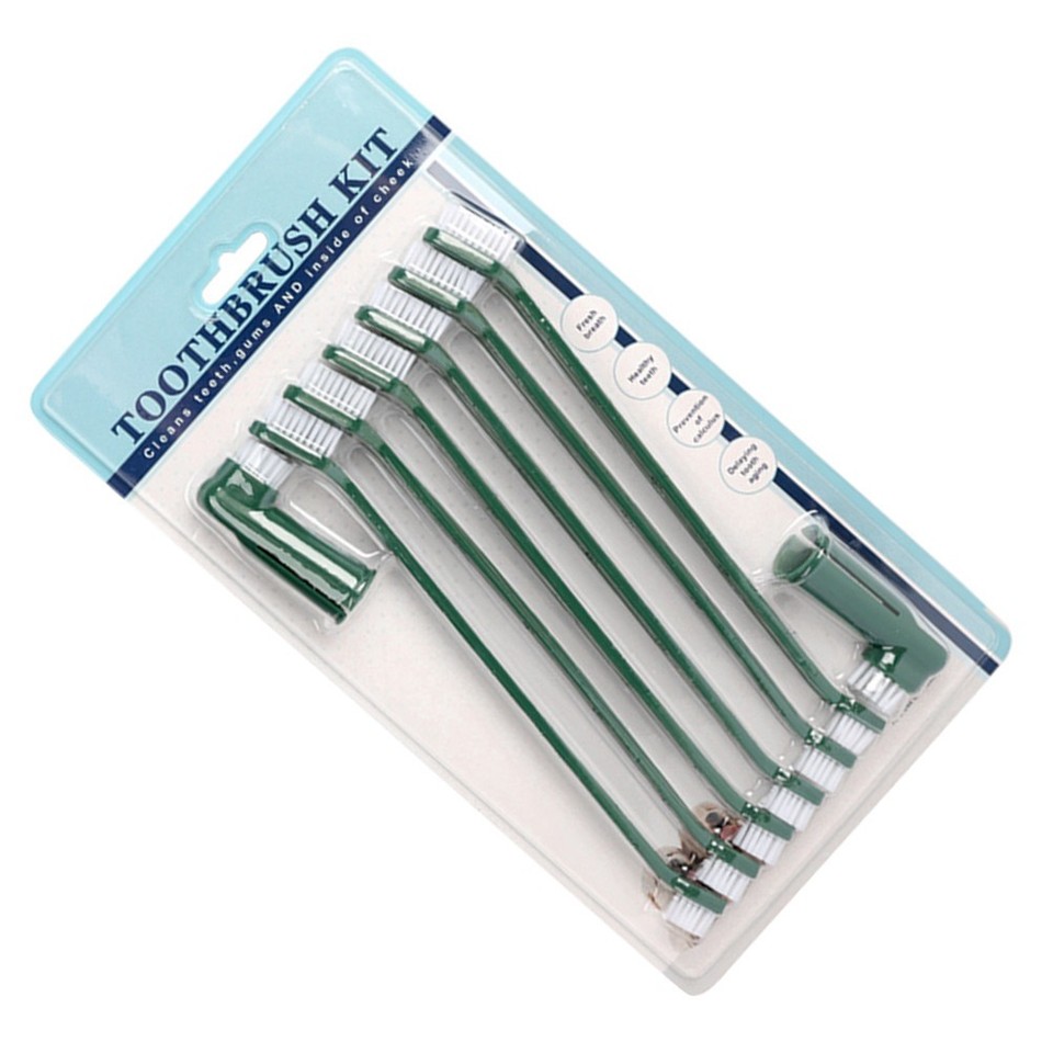 Dog Tooth Brush Pet Oral Care Tools Toothbrush Kit Finger for Dogs ...