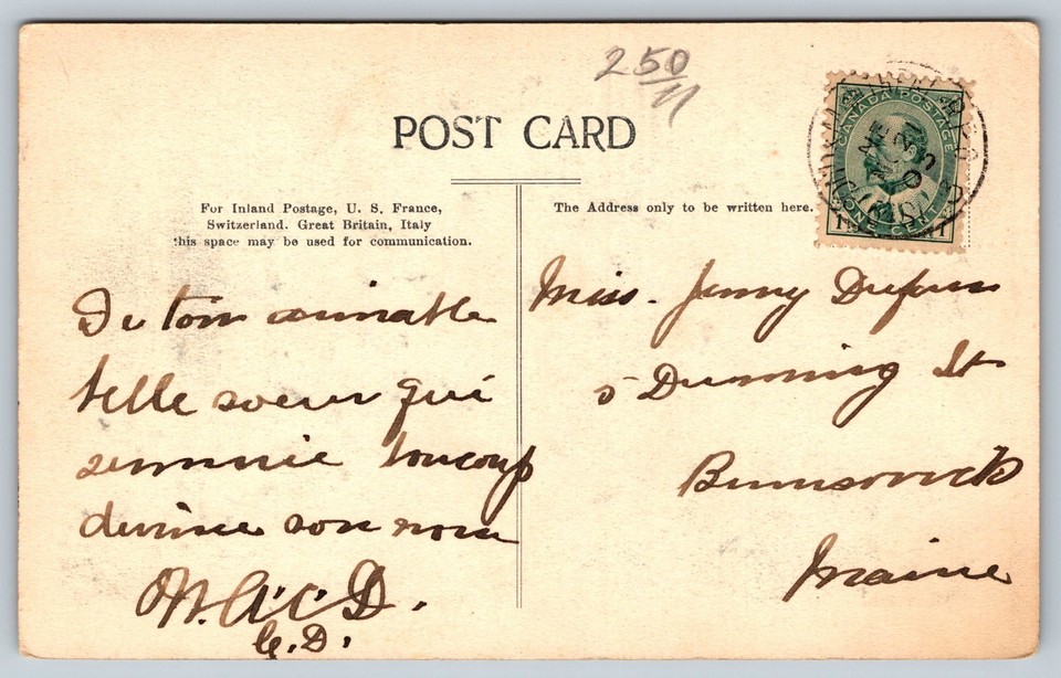 Montreal Quebec City Hall & Jacques Cartier Market Postcard 1905 SON ...