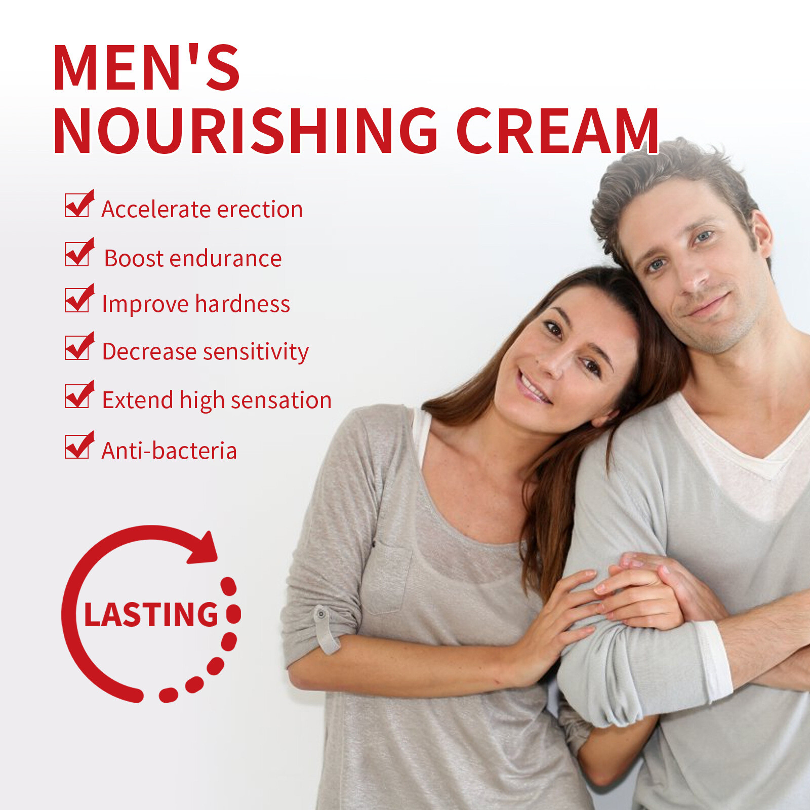 60ml Mens External Cream Erection Enlargement Erectile Hardening ...