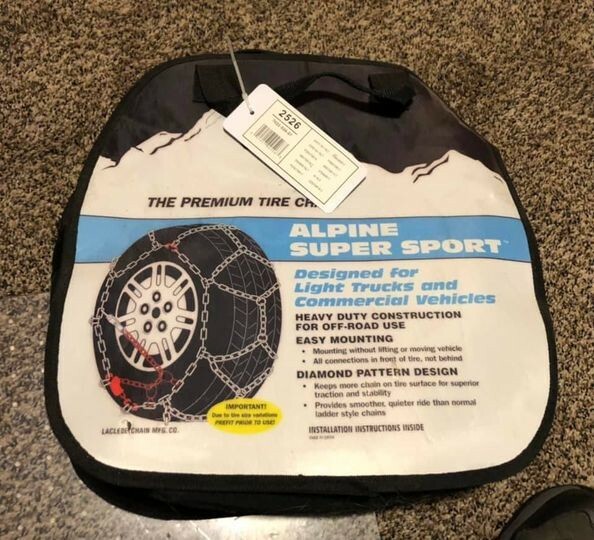 Alpine Super Sport LT 2526 Light Truck Commercial Heavy Duty Tire Snow ...