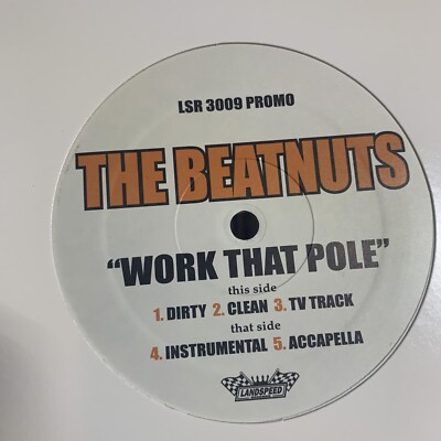 THE BEATNUTS 12” WORK THAT POLE 2002 Mint Vinyl Record RARE!!! | eBay