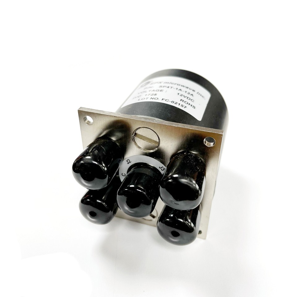 EPX RF coaxial switch SP4T-1A-12A DC-12 GHz 12 V 800 W N type NEW | eBay