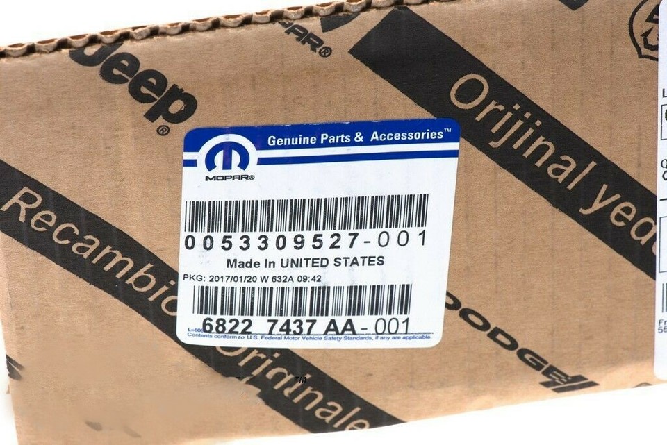 15-23 DODGE CHARGER FRONT GRILLE EMBLEM BADGE NAMEPLATE MOPAR GENUINE ...