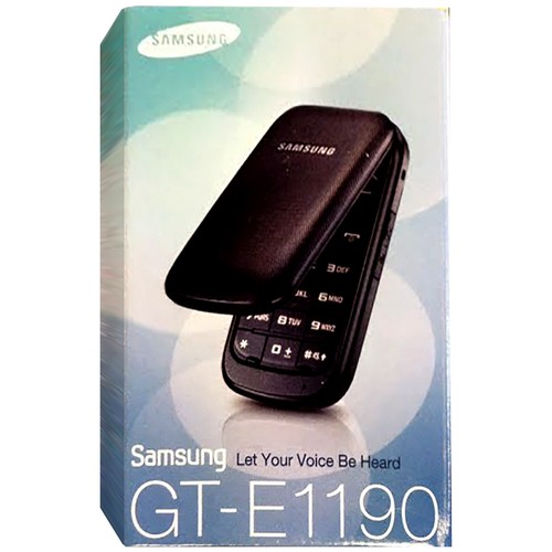 NEW Samsung GT-E1190 Flip 2G Grey GT-E1190 Single-SIM Factory Unlocked ...