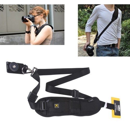 Camera Shoulder Strap Quick Release Sling Clips Belt SLR DSLR Canon ...