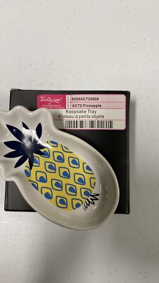 Thirty-One Keepsake Tray AC72 Pineapple NIB 5" x 2.5" x 1" | eBay