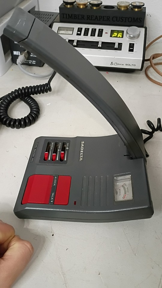 SADELTA Echo Master Pro Microphone Vintage CB RARE | eBay