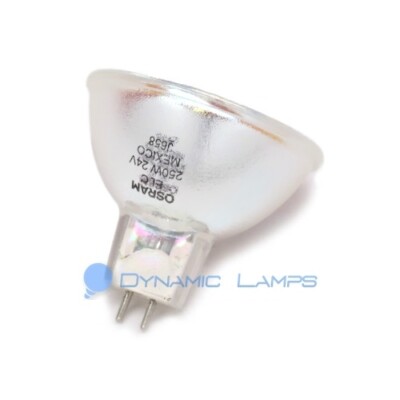 64653 ELC Osram HLX 250W 24V MR16 T3.5 Tungsten Halogen Reflector Lamp ...