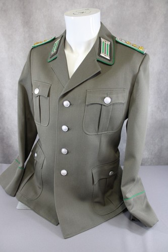 DDR NVA East German Border Guard Officer Tunic Uniform Grenzetruppen ...