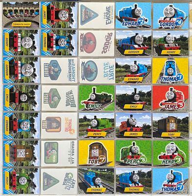 Thomas The Train & Friends Trading Card Set 35 Cards Briar Patch/Gulane ...