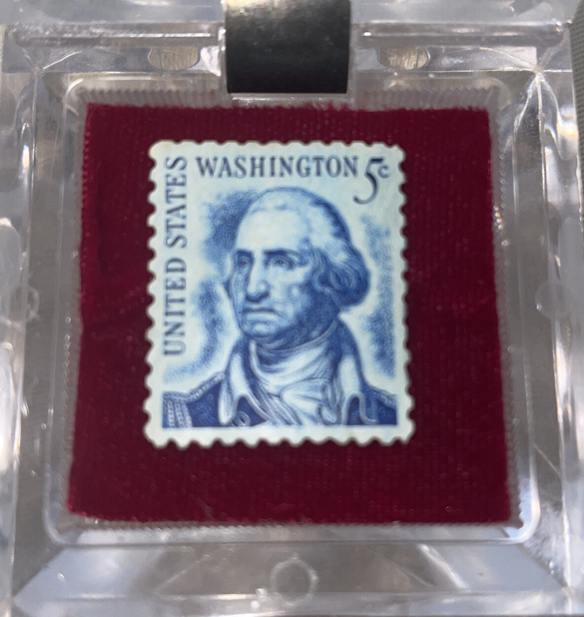 George Washington 5 Cent BLUE United States POSTAGE STAMP Unused | eBay