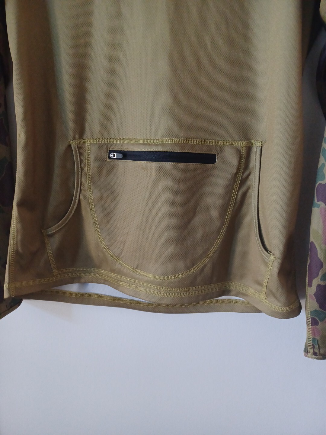 Zero Foxtrot Lightweight Hoodie - Green Camo - Front Pocket - Small (39 ...