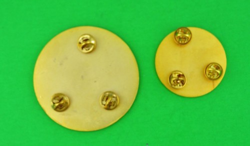 US Air Force Recruiting Service Badges - Pair full size and miniature ...