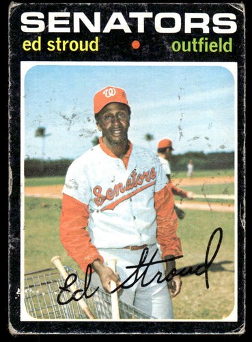 1971 Topps Ed Stroud #217 Washington Senators Baseball Card | eBay