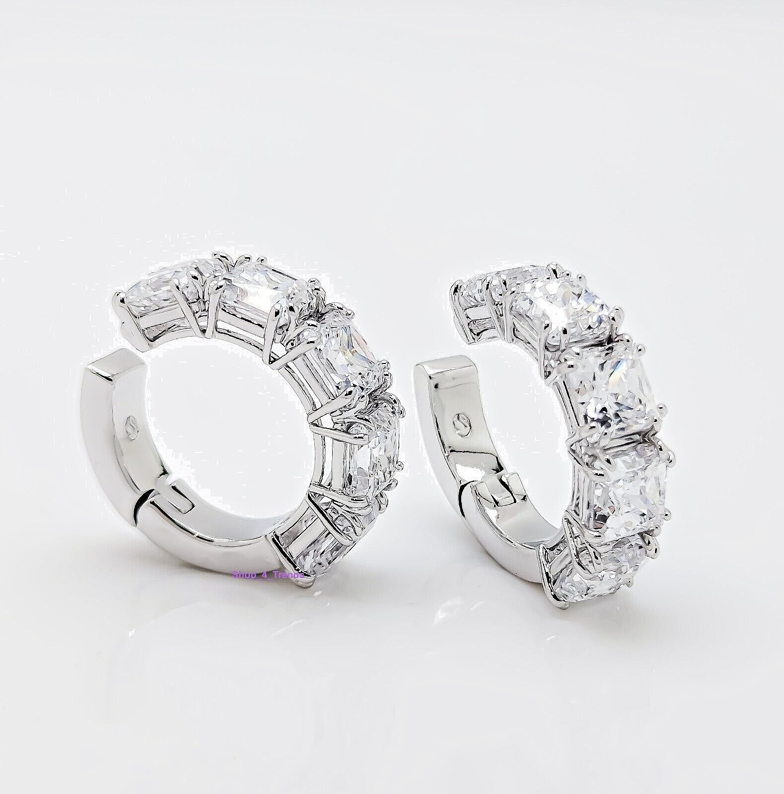 New in Gift Box SWAROVSKI Brand 5654557 White Sparkling Millenia Clip ...