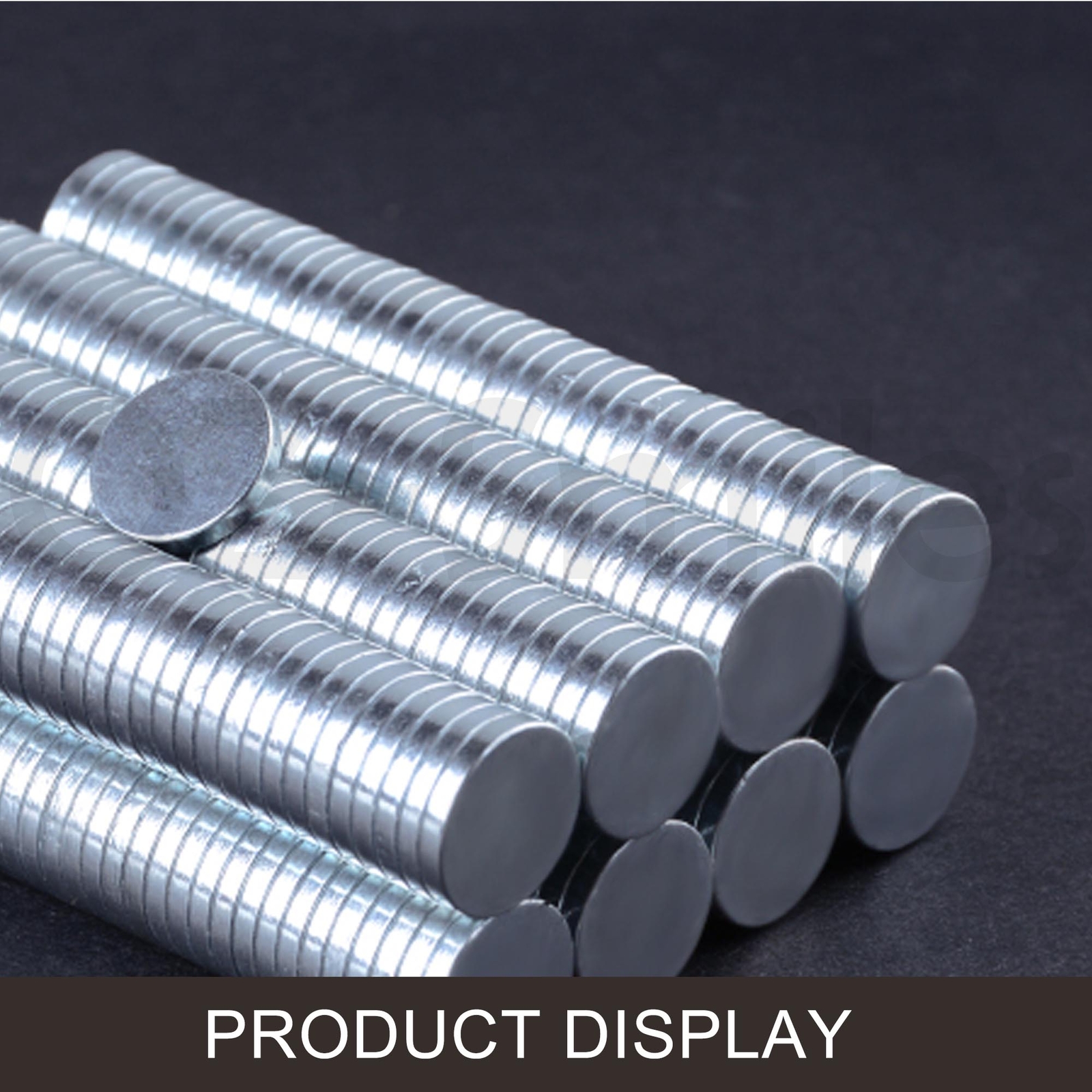 100x Super Strong Round Disc Magnets Rare-Earth Neodymium Magnet Cuboid ...