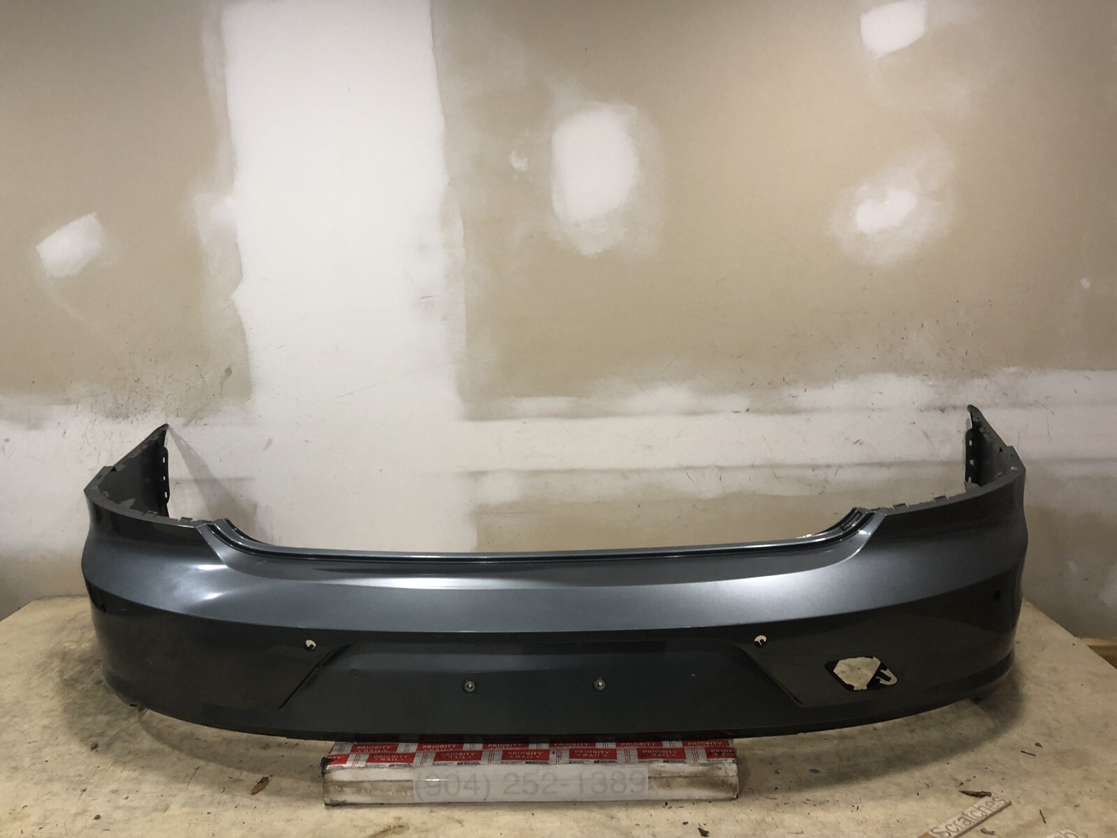 OEM 2017-2018 Volvo S90 T5/T6 w/Blind Spot w/Sensor Holes Rear Bumper ...