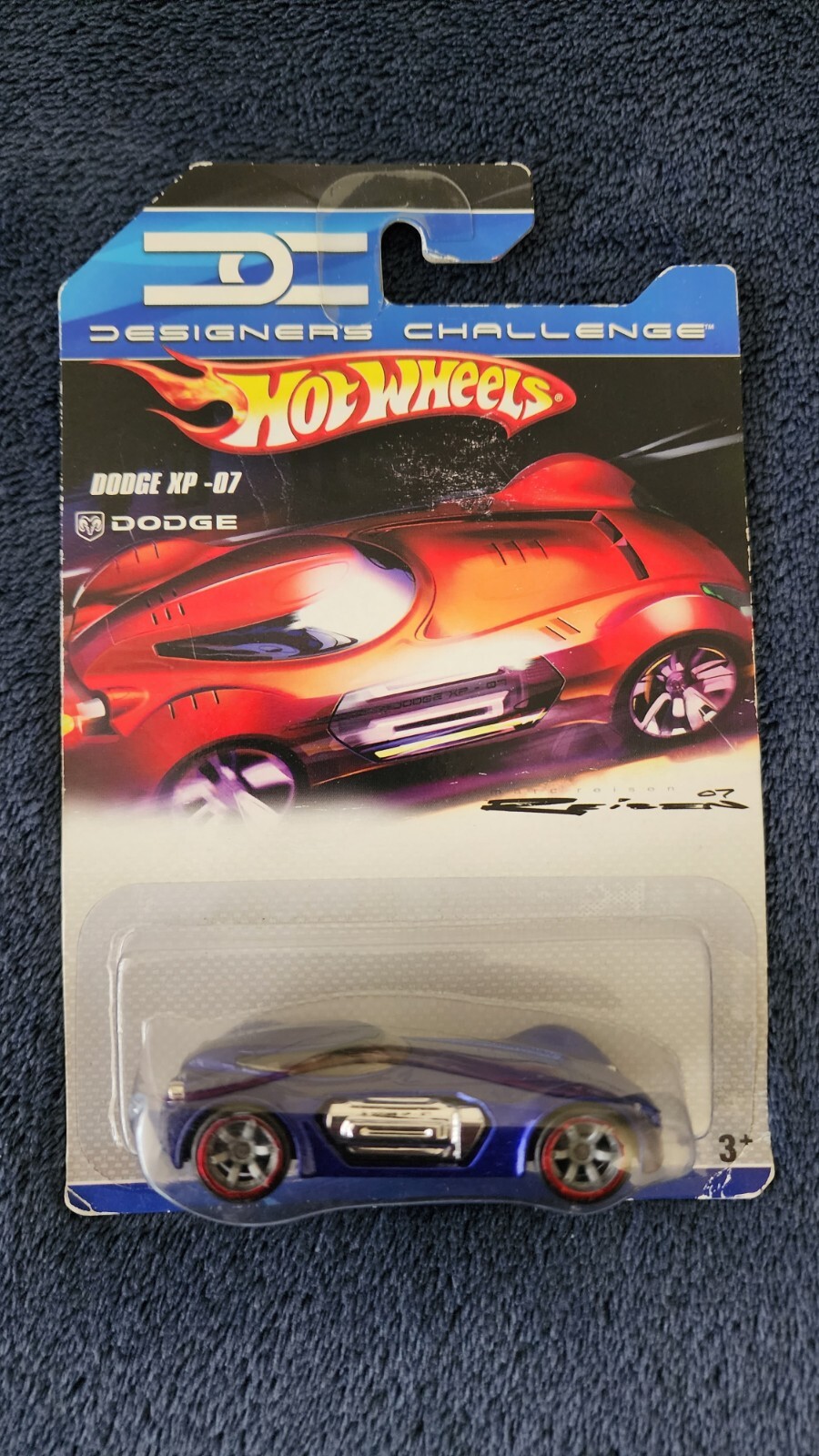 2007 Hot Wheels Designers Challenge Dodge XP-07 Blue | eBay