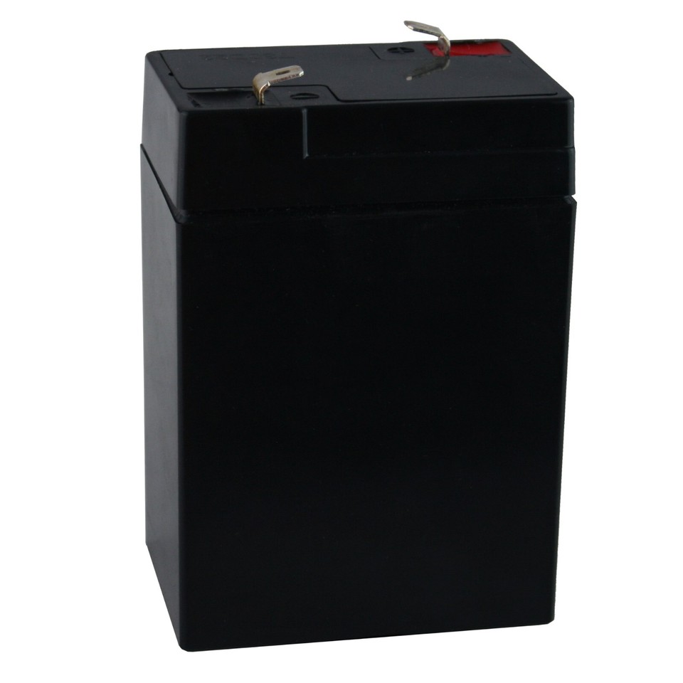2 Pack 6V 6 Volt 5Ah Rechargeable Sealed Lead Acid Battery Replaces 4 ...