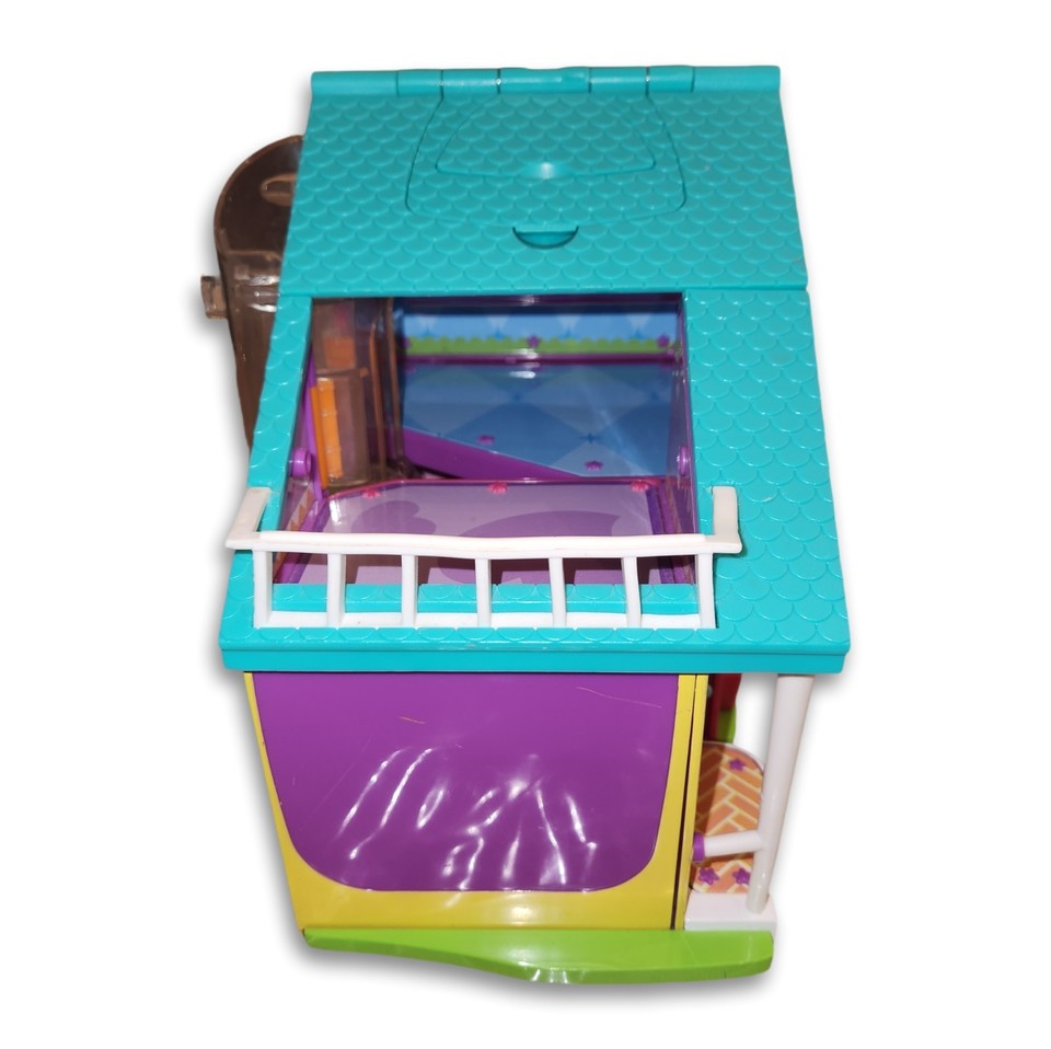 Polly Pocket Hanging Out House w/ Elevator Playset Y2K Convertible Toy ...