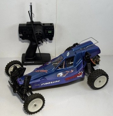 Vintage Traxxas Bandit 1/10 2wd Brushed RC Buggy Tested WORKING Project ...