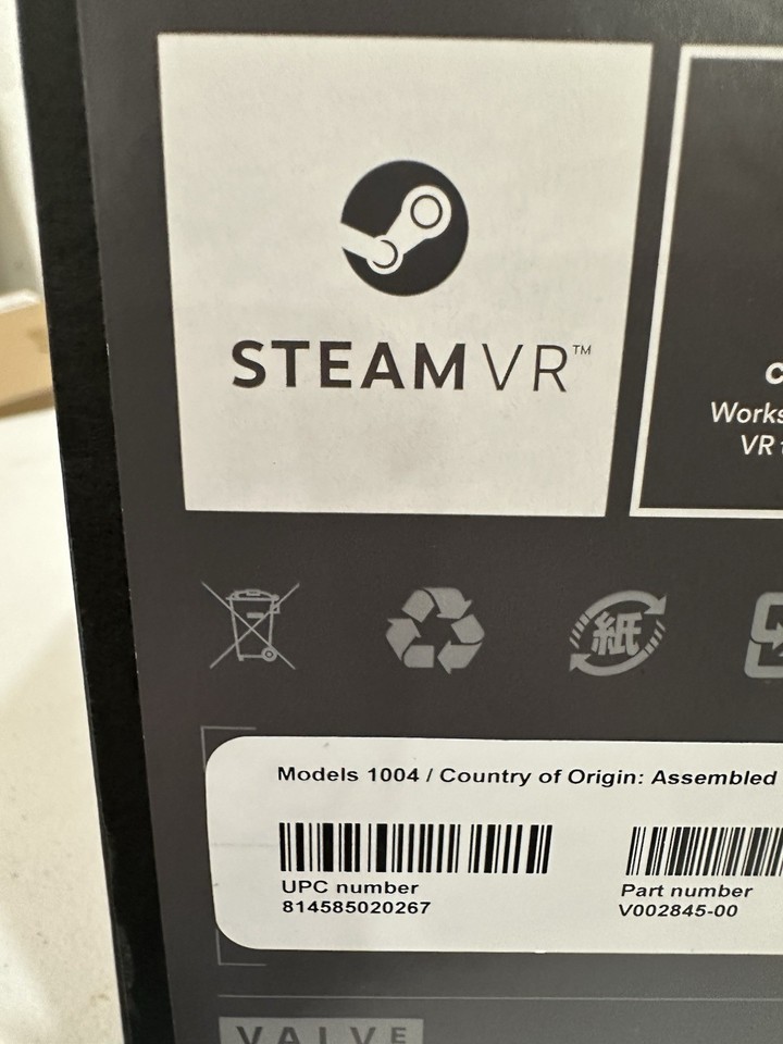 Valve SteamVR 2.0 Base Station 1004 Lighthouse for Valve Index VR NEW ...