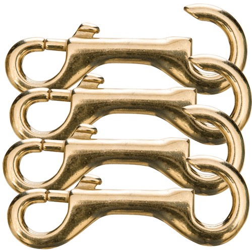 Solid Brass Open End Snap, 4", 6 pk | eBay