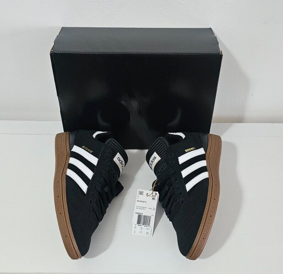 Adidas Busenitz Pro Shoes- CBlack / CWhite / Gold MT - Men's Size 9 ...