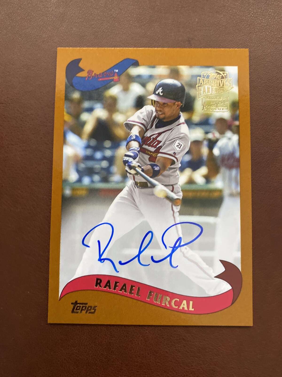 2020 Topps Archives - Fan Favorites Autographs Rafael Furcal #FFA-RF ...