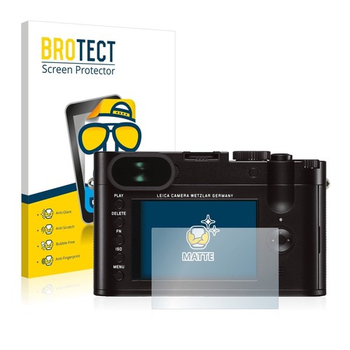 Leica Q (Typ 116) , 2 x BROTECT® Matte Screen Protector, anti-glare ...