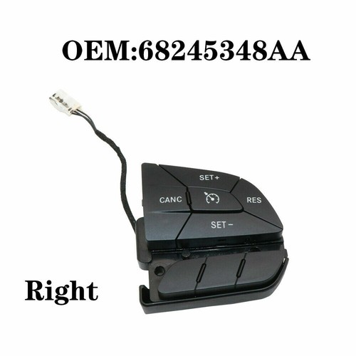 68321893AA 68146856AC For 14-18 Dodge Jeep Steering Wheel Evic Audio ...