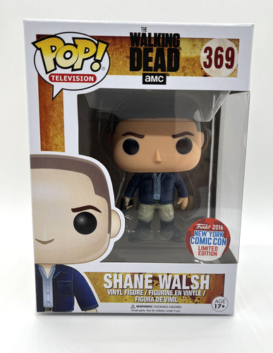 Funko POP Walking Dead Shane Walsh 369 NYCC 2016 Limited Edition ...