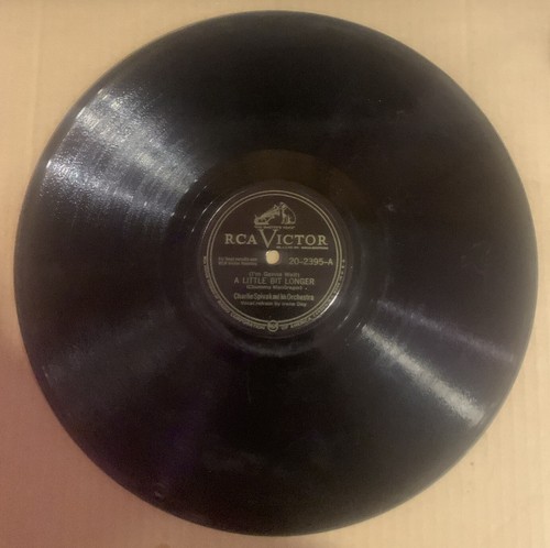 Charlie Spivak, 78rpm, V, (I'm Gonna Wait) A Little Bit Longer, Victor ...
