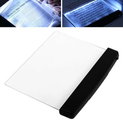 AU LED Reading Night Light LED Lightwedge Reading Lamp Book Light ...