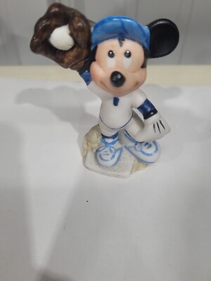Vintage Disney Schmid Mickey Mouse Baseball Figurine And Sri Lanka | eBay