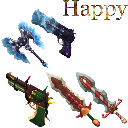 ICE BREAKER SET JINGLEGUN COOKIEBLADE PEPPERMINT ️🎄FAST DELIVERY! ️🎄MM2 ...