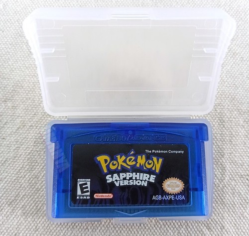 Nintendo Gameboy Advance GBA Cartridge Pokemon Sapphire Version USA | eBay