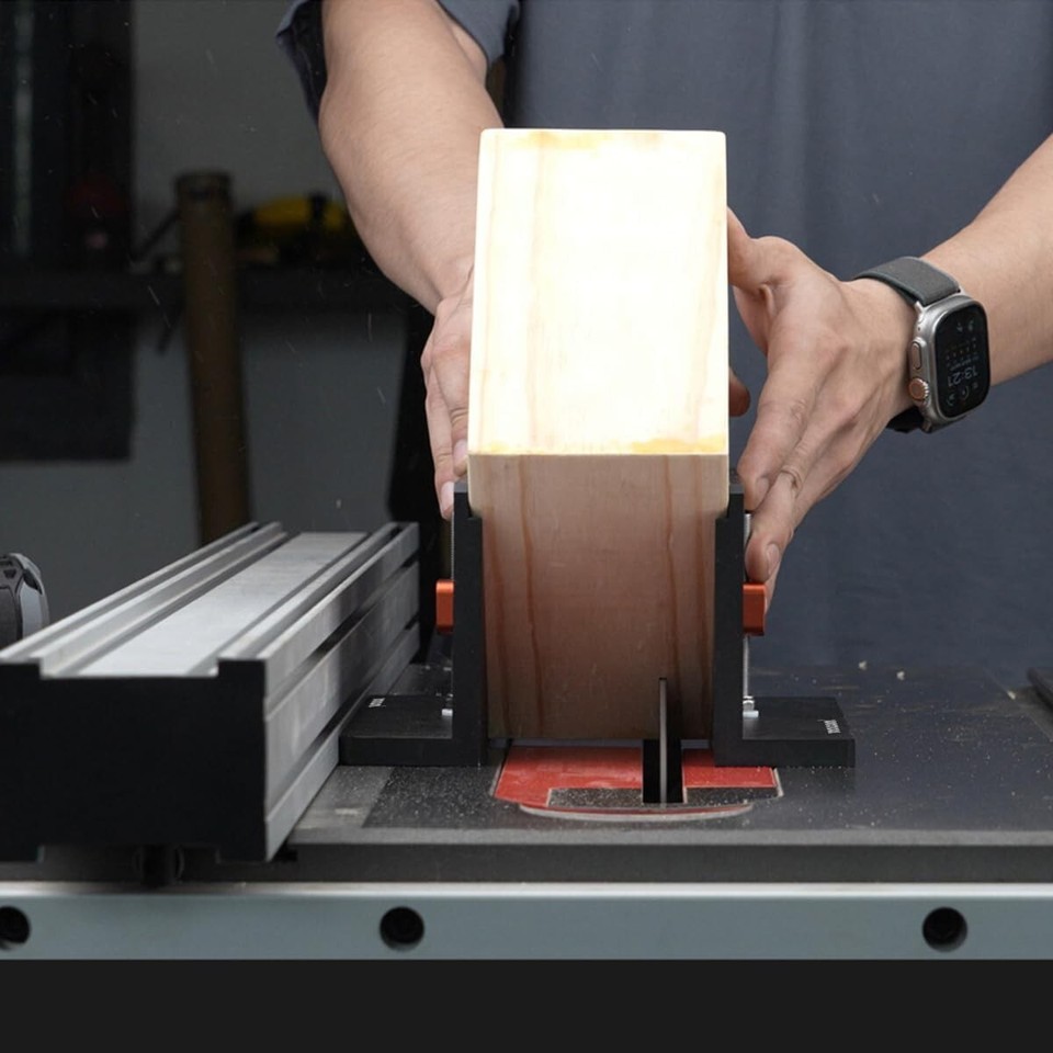 CNC-Aluminum Spline Jig for Table Saw & Router - Perfect Miter ...