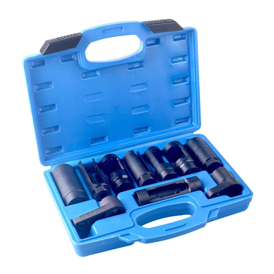 10Pcs Oxygen Sensor Socket Set Sensor Oil Pressure Sending Unit Removal ...