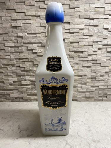 Vintage Vandermint Minted Chocolate Liqueur 4/5 Quart Empty | eBay