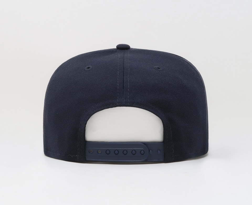 New Era 9Fifty Men Women Cap MLB Boston Red Sox "B" Navy Blue Basic Snapback Hat | eBay