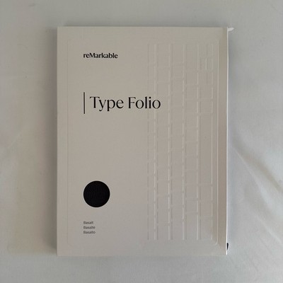 reMarkable Paper Pro TYPE Folio Basalt for Paper Tablet, keyboard in ...
