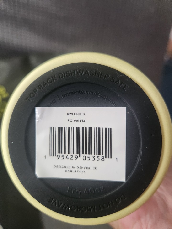 brumate 40 oz tumbler Creamy Yellow | eBay