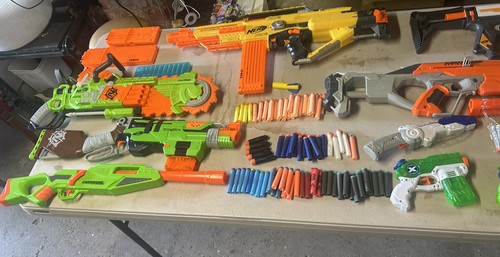 Nerf guns bulk Lot Retaliator Elite N Strike Modulus Regulator ...