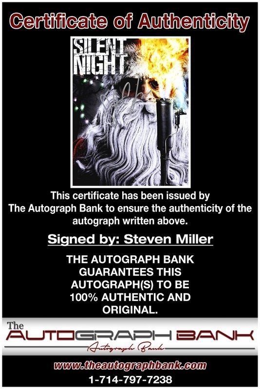 Steven Miller authentic signed celebrity 8x10 photo W/Cert Autographed ...