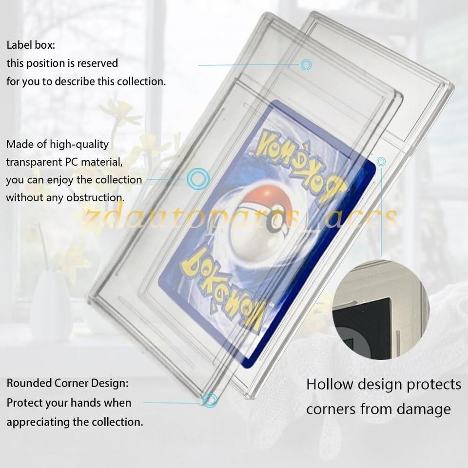 Empty Graded Card Holder PSA Style Slab for Trading Sports Cards ...