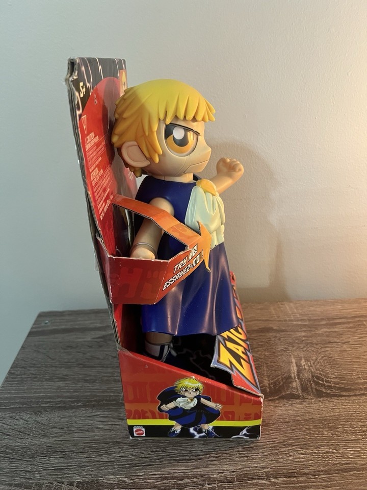 Zatch Bell Lightning Shooter Figure 2005 Mattel In Original Box | eBay