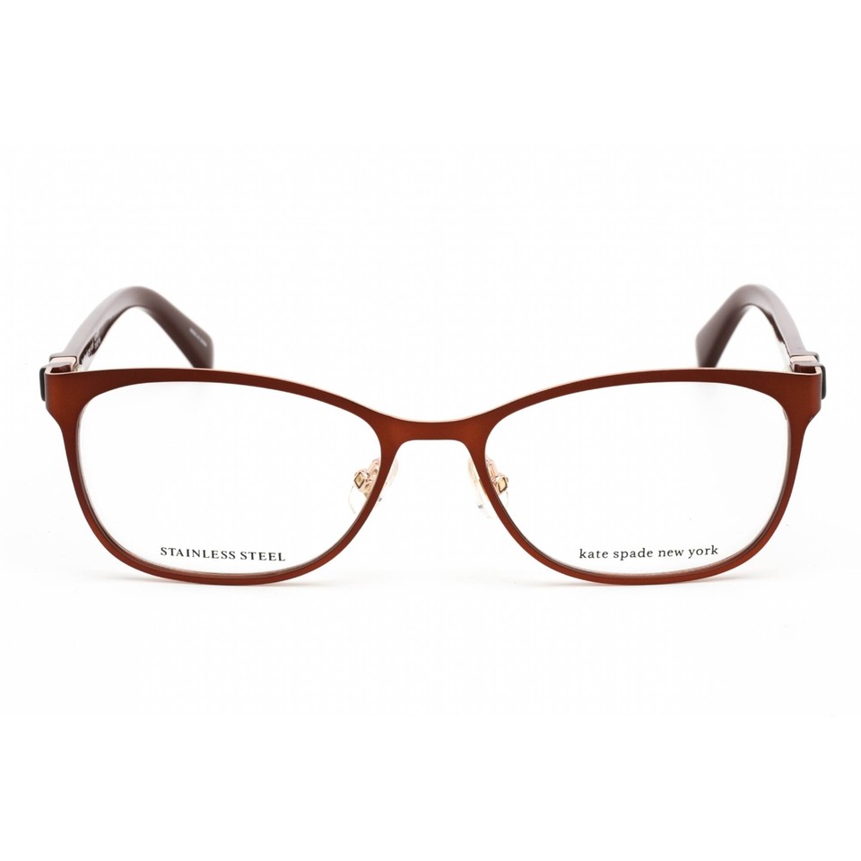 Kate Spade Women's Eyeglasses Opal Burgundy Full-Rim Frame, 51 mm Jonae ...